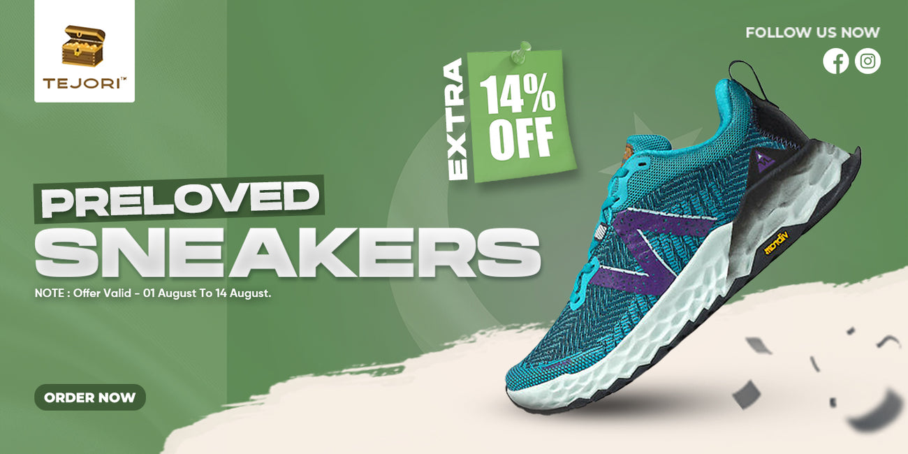 Pre-Loved Used Shoes Store Pakistan | Tejori PK